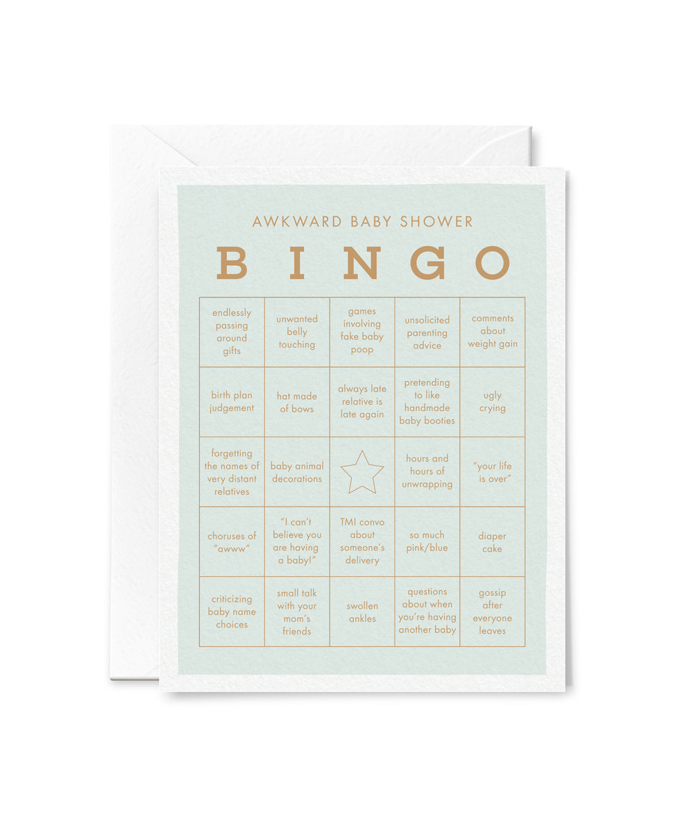 Baby Shower Games Printable Bingo Sheets