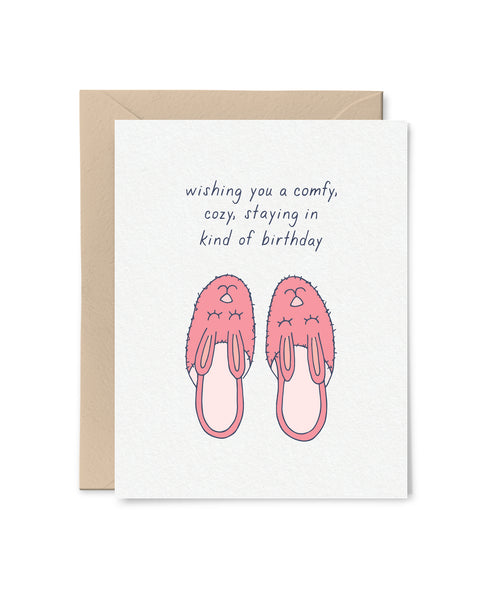 Comfy Cozy Birthday Card – Tiny Hooray