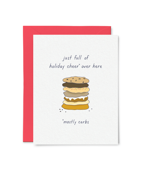 Holiday Cheer - Carbs Card – Tiny Hooray